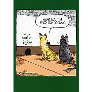 Recycled Paper Greetings Mice are Organic Funny/Humorous Birthday Card