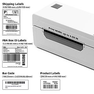 High-Speed 4x6 Thermal Label Printer for Shipping & Barcodes