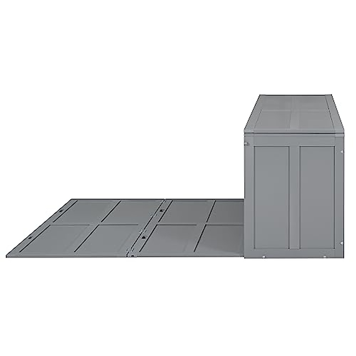 Queen Size Murphy Bed with Rotable Desk