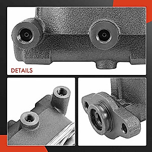 A-Premium Brake Master Cylinder with Reservoir Compatible with Ford Mustang 1971-1973, Fairlane, Falcon, Maverick & Mercury Comet, Cougar, Cyclone, Montego & More