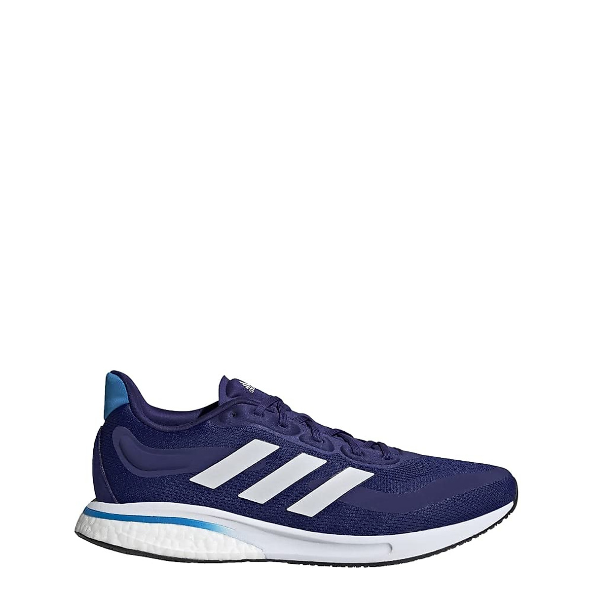 adidas Men's Supernova + Running Shoe, Legacy Indigo/White/Blue Rush, 9