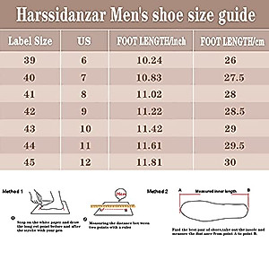 Harssidanzar Genuine Leather Sandals Mens For Outdoor Sandals Mens Adjustable Strap Sandals Leather sandals Men GM202A,Brown,Size 8
