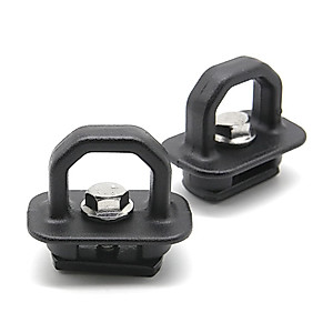 DAMAI Car Bumper Tie Down Hook Anchors Replacement For Chevy Silverado 2007-2020 / Colorado 2015-2020, For GMC Sierra 2007-2020 / Canyon 2015-2020