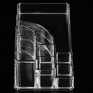 A sixx Makeup Storage Box, Durable Drawer Organizer, Break-Resistant Portable for Bedroom, Kitchen Living Room, Bathroom