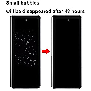 (2 Sets 8 PCS) Screen Protector Designed for Samsung Galaxy Z Fold 4, 2 PCS Front Matte Screen Protector and 2 PCS Inside Screen Protector with 2 PCS Back Film with 2 PCS Side Soft Film Suit for Galaxy Z Fold 4 5G Full Covered Anti-Glare