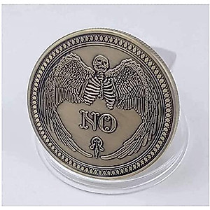 Yes No Challenge Coin Collector's Medallion Souvenir