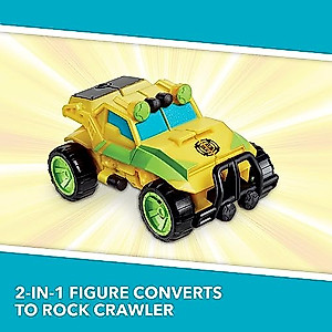 Transformers Playskool Heroes Rescue Bots Academy Road Rescue Team Trailer 4-Pack Converting Toy