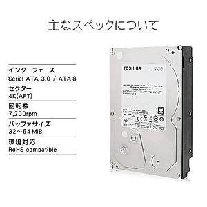 Toshiba DT01ACA100 1tb 7200rpm 3.5inch Sata 6gbps 32mb Cache Hard Dri