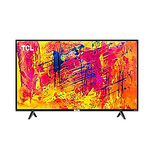 TCL 32-Inch Class HD 720p Smart LED TV Dolby Digital Advanced Digital Tuner Premium Design Compatible with Alexa & Google Assistant 32S331 (Renewed)