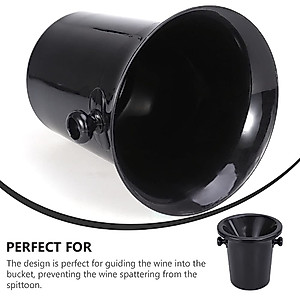 DOITOOL 4Pcs Wine Tasting Spittoons Wine Tasting Dump Bucket Spittoon Champagne Bucket Spit Wine Barrels Cold Wine Barrels Ice Bucket
