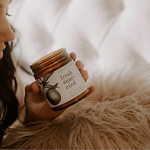 Broken Top Fresh Squeezed Pure Soy Candle | 9 oz. | Bergamot, Blood Orange & Cedar 50-Hour Burn Time. Natural Cotton Wick, Vegan, No Parabens, No Phthalates