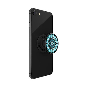 PopSockets Phone Grip with Expanding Kickstand, Mandala PopGrip - Peace Mandala Sky