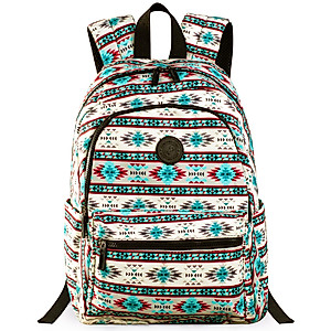 Montana West Western Backpack Purse for Women Lightweight Rucksack Casual Daypack for Laptop Travel