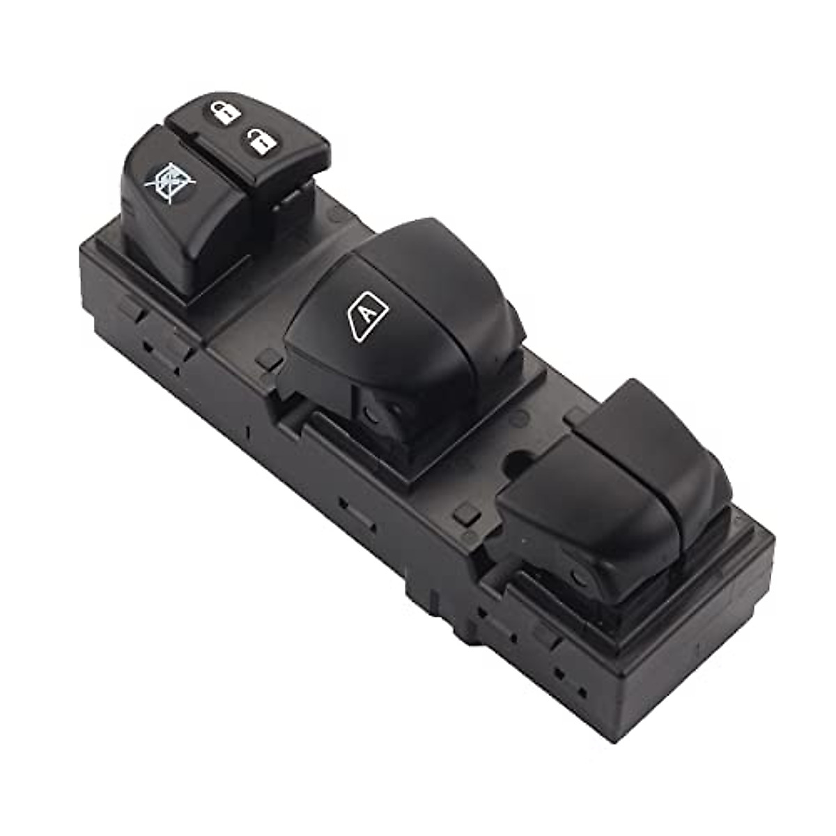 Dasbecan Driver Side Master Power Window Switch Compatible with Nissan Pathfinder/Altima/Frontier/Leaf/Juke 2010-2018 Door Main Control Button Replaces# 25401-3TA5A 25401-1KA0B 25401-3SH1A