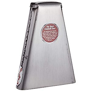 Latin Percussion ES-15 Salsa Barrio Bell,Silver
