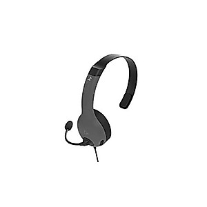 PDP LVL30 Wired Headset with Single-Sided One Ear Headphone for Playstation (PS4 / PS5) - PC, Mac Compatible - Noise-Cancelling Mic - Lightweight, Gaming, Great for School and Remote Work - Black