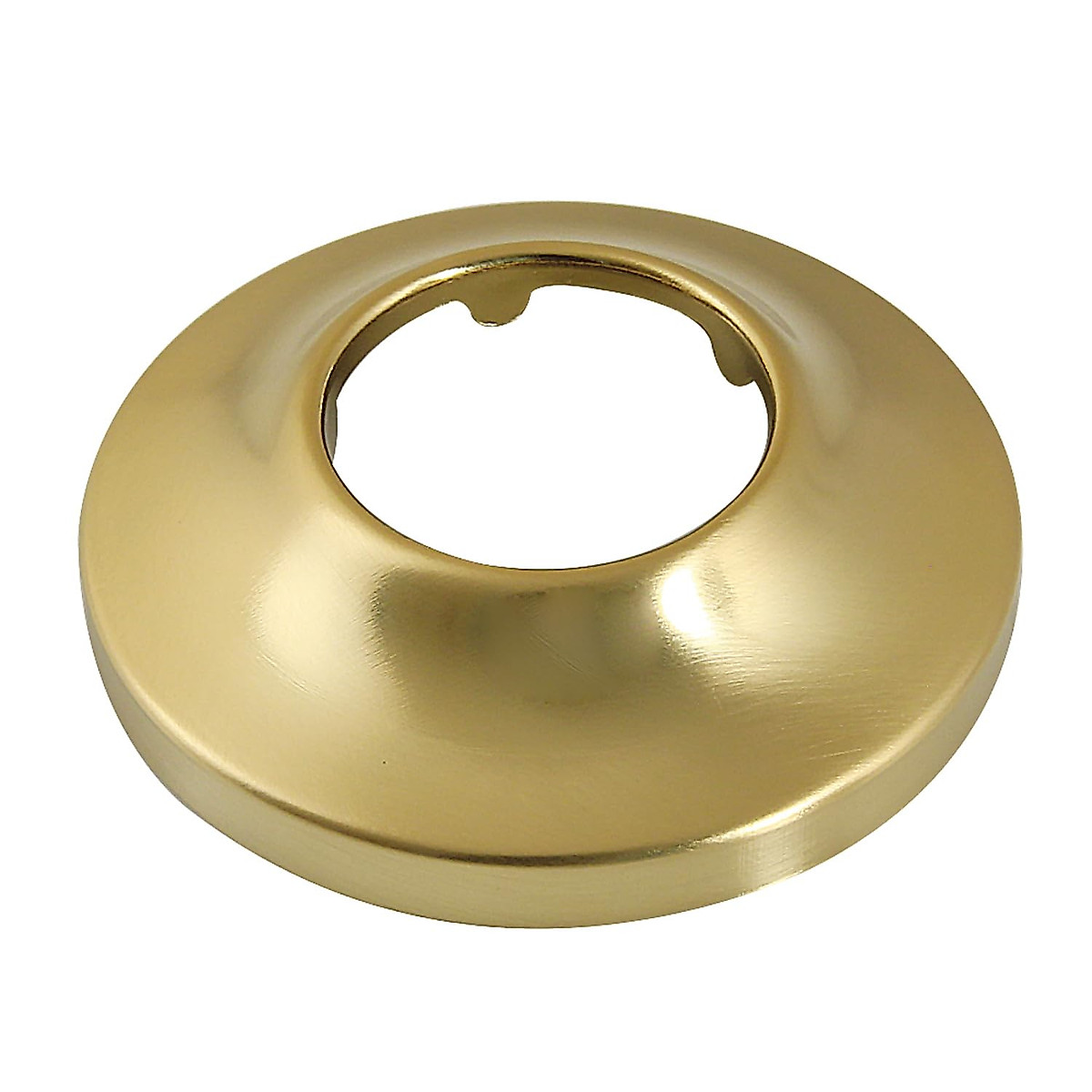 Kingston Brass FL42347 Made to Match 1-1/4 in. ID x 2-3/4 in. OD Flange, 2-3/4'' (L) x 11/16'' (W) x 2-3/4'' (H), Brushed Brass