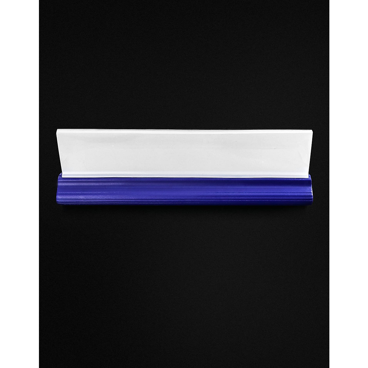 QWORK Water Car Squeegee,12 inch Flexible T-Bar Water Silicone Window Squeegee for Car Or Home Use, Blue