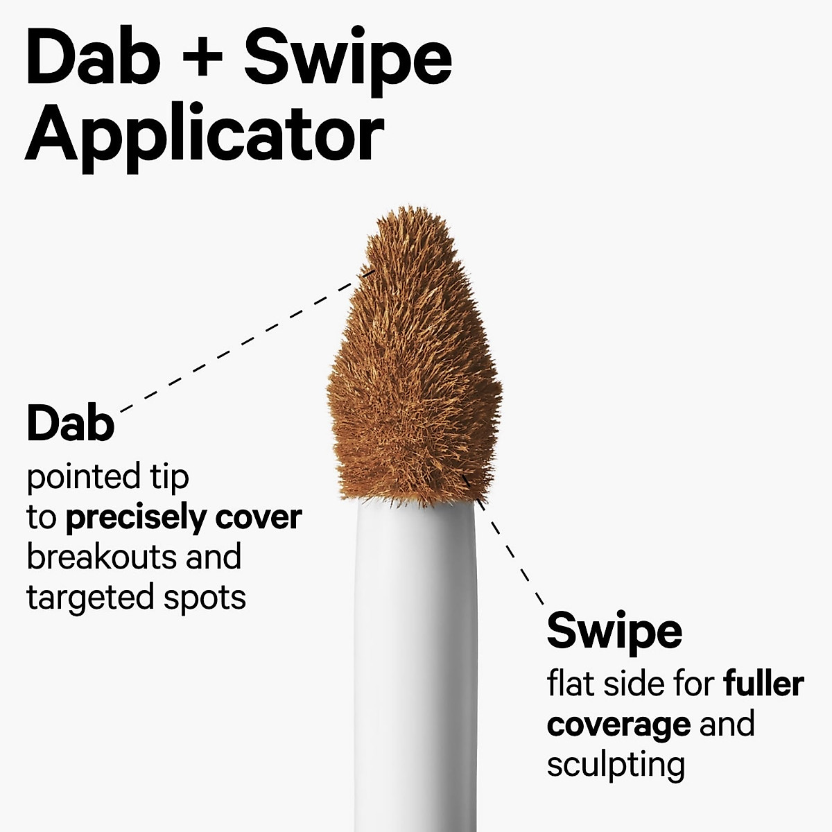 Milk Makeup Future Fluid All Over Cream Concealer, 4N (Fair with Neutral Undertones) - 0.28 fl oz - Medium-to-Full Coverage - Up to 12-Hour Wear - Crease-Proof Finish - Vegan, Cruelty Free