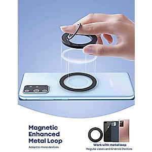 Lamicall Car Phone Mount & Mag Safe Phone Ring Holder -Bundle