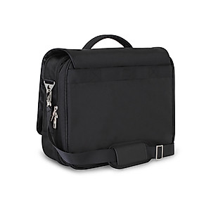 Swiss Gear SA8733 Black TSA Friendly ScanSmart Laptop Messenger Bag - Fits Most 15 Inch Laptops amd Tablets