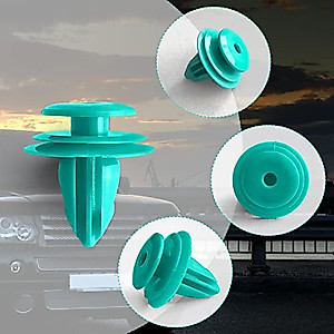 20Pcs Door Trim Panel Retainer Clips Compatible with Toyota Tacoma Sienna Cruiser Avalon Corolla Camry Tundra Sequoia Matrix Prius RAV4 Lexus Scion Land 9mm Hole 90467-10188