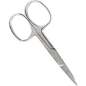 ToolUSA 4.5" Nail Scissors With 1-1/4" Curved Arrow Blades: SC-44352-Z02 : (Pack of 2 Pcs)