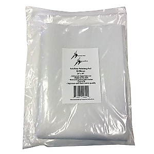 Awesome Aquatic Polishing Felt Filter Pad 50 Micron Bulk 24 ” x 36 ” Ultimate Aquarium Mechanical Prefilter Filtration Media Fresh or Saltwater Improve Water Quality Clarity Durable and Reusable