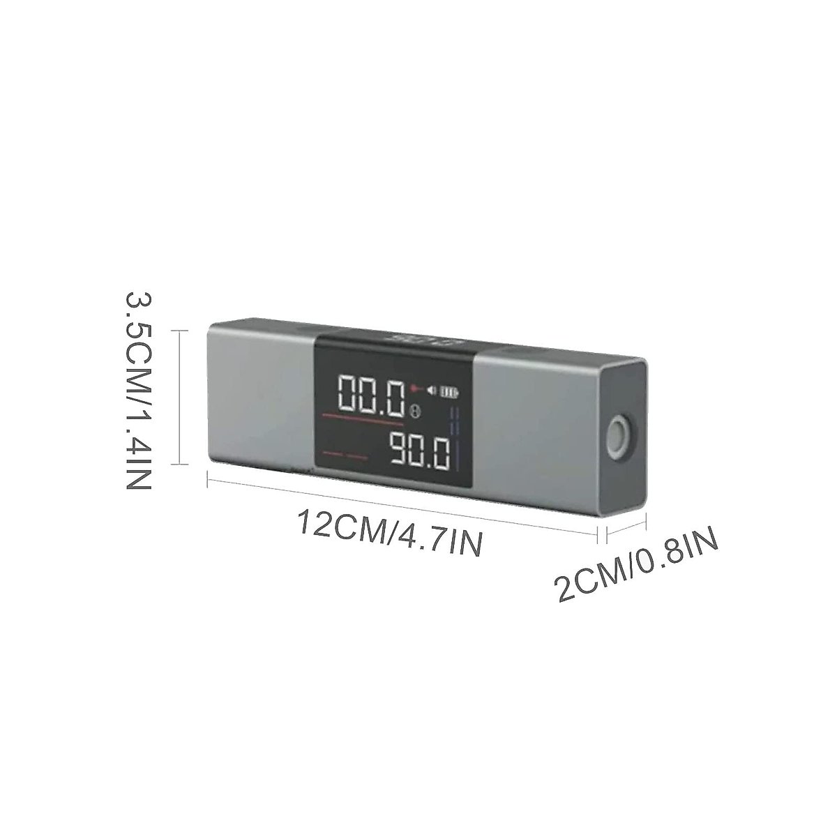 L-as-er Protractor Digital Inclinometer Angle Measure L-as-er Ruler with Bi-Directional L-as-er Marking, Large LCD Angle Finder Multifunction for Fast,Precise&Professional Results (Dual_Laser+Tripod)