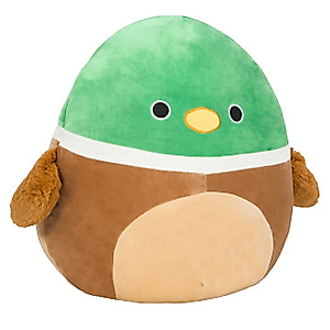 Squishmallows Original 16-Inch Large Avery The Mallard - Official Jazwares Plush - Collectible Soft & Squishy Duck Stuffed Animal Toy - Add to Your Squad - Gift for Kids, Girls & Boys