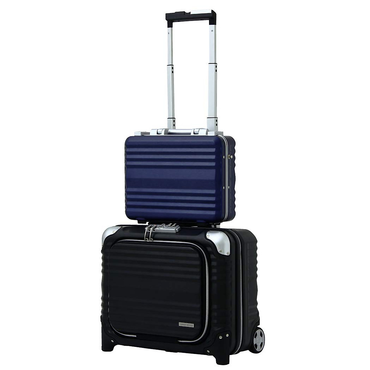 Enkloze X Carbon Briefcase 17" 100% PC TSA Approved Zipperless (Matte Black)