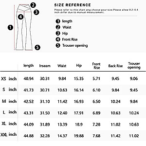 viehunt Womens Crossover Flare Leggings High Waisted Casual Cute Stretchy Full Length Workout Elegant Yoga Pants Black X-Large