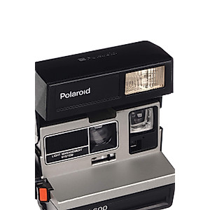 Polaroid Spirit 600 Vintage Instant Camera w/ Silver/Gray Front