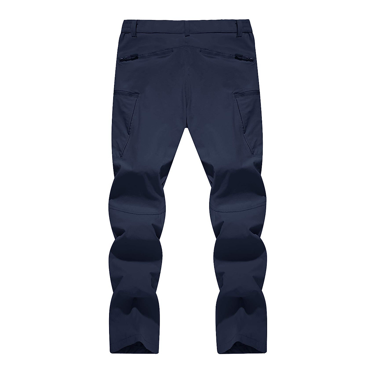 TACVASEN Men's Tactical Stretch Pants Quick-Dry Fishing Travel Hiking Pants Navy, 40