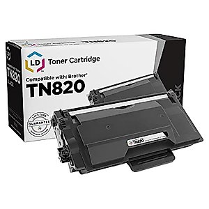 LD Products Compatible Toner Cartridge Replacement for Brother TN820 (1-Pack, Black) for use in DCP-L6600DW HL-L6200DW HL-L6200DWT HL-L6250DN HL-L6250DW HL-L6300DWT & HL-L6300DW