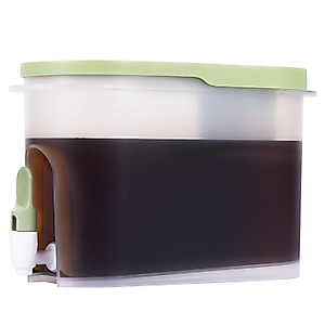 Baraiser Cold Brew Coffee Maker, 3/4 Gallon Iced Coffee Maker with Ultra-fine Mesh Steel Filter and Spigot