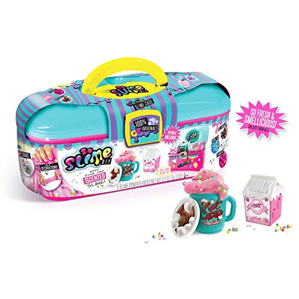 Canal Toys So Slime DIY Slime’Licious Scented Slime Case – Make Your Own Food Scented Slime - Just Add water No Glue Required. So Fresh and Smellicious