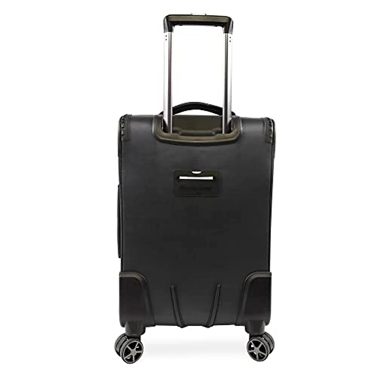 Brookstone Luggage Harbor Spinner Suitcase, Dark Charcoal, Carry-On