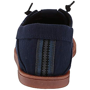 Quiksilver mens Harbor Dredged Lowtop Casual Shoe Sneaker, Blue/Brown/Blue Harbor Dredged, 14 US