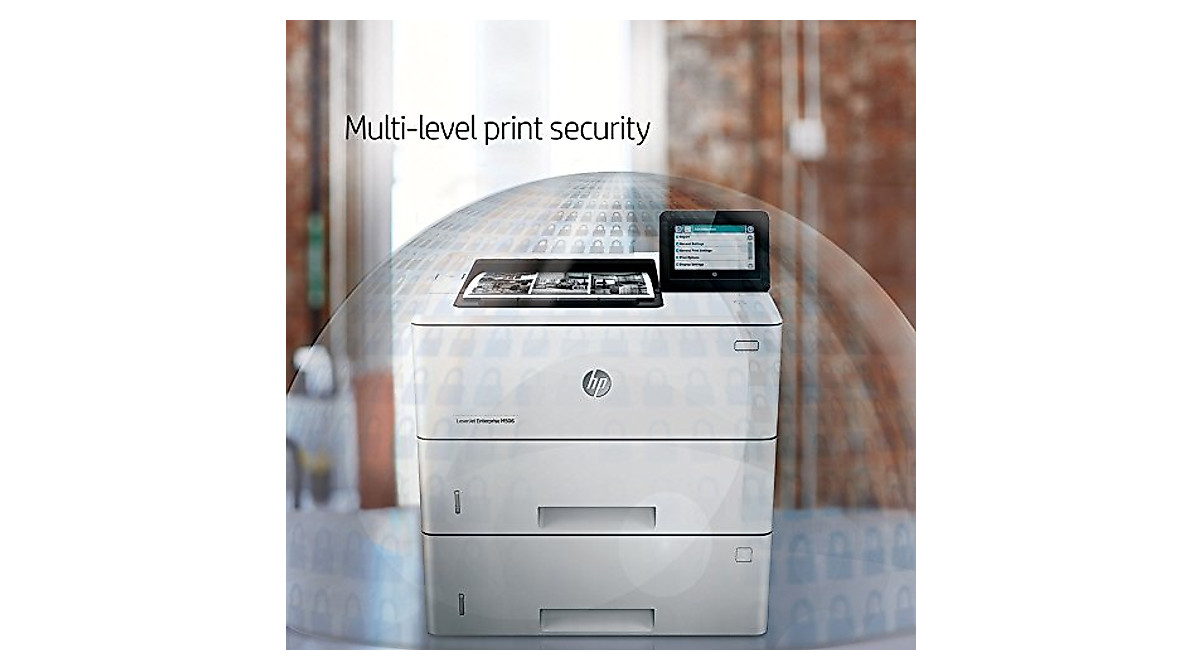 HP LaserJet Enterprise M506x Wireless Monochrome Printer | Fast & Secure