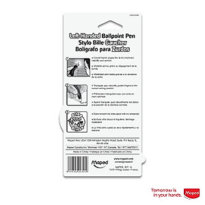 Maped Visio Left Handed Pens, Pack of 3, Assorted Colors (224324)