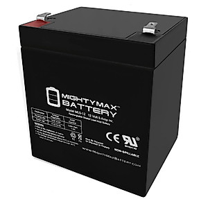 Mighty Max Battery ML5-12 - 12V 5AH Replacement for UPS Battery for Topin 12V5AH/20HR Battery