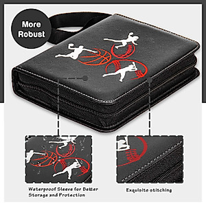 CLOVERCAT 4 Pocket Sports Card Binder Parent (4 Pocket, 400 Cards, Multi Sports, Brown)