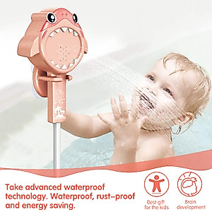 SUNWUKING Bath Shower Head for Kids - Baby Bath Toys Electric Shower Baby Bathtub Toys Baby Bath Shower Head Electric Preschool Bath Toys for Toddler Shower Toy Shower Head for Baby Gift