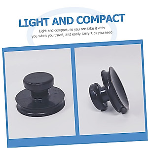 BIUDECO 6 Pcs Bodhisattva Bowl Spiritual Decor Strong Suction Cup Tibetan Bowl Handle Bowl Lifter Meditation for Women Tibetan Singing Bowl Accessories Tibetan Bowl Suction Cup