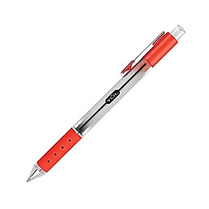 TUL® GL Series Retractable Gel Pens, Bold Point, 1.0 mm, Silver Barrel, Assorted Ink Colors, Pack Of 12 Pens