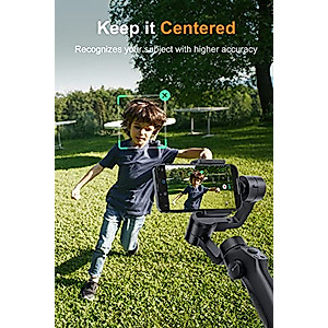 3-Axis Gimbal Stabilizer for iPhone 14 13 12 Pro Max XS X XR Samsung s21 s20 Android Smartphone, Handheld Gimble with Focus Wheel, Phone Stabilizer for Video Recording Vlog - FUNSNAP Capture 2s Combo