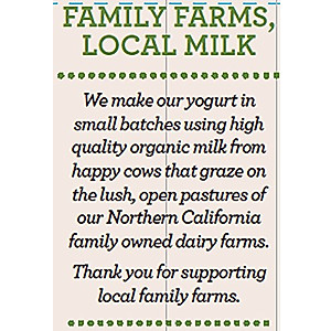 Clover Sonoma, Organic Cream On Top Yogurt, Strawberry, 6 Oz