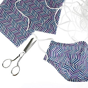 Printed Pre-Cut 100% Cotton Fat Quarters Quilting Fabric Squares (18" x 29") for DIY Quilting Patchwork, Scrapbooking, Art Craft Supplies - Red Gingham Plaid