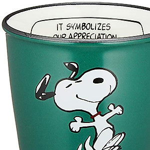 Ken Onishi Peanuts Snoopy Color Mug, Green PT-1303 Diameter 3.6 x Height 3.1 inches (92 x 120 x 78 mm)